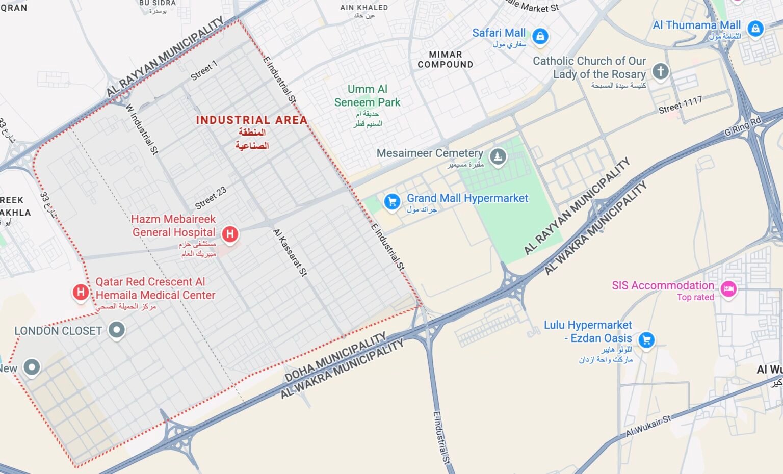 Zone 57 Qatar Guide 2026: Industrial Area and Services | QatariScoop.com